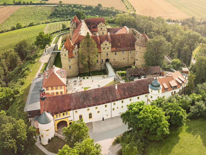 Schloss Frankenberg: Castle Hotel in Franconia, Germany